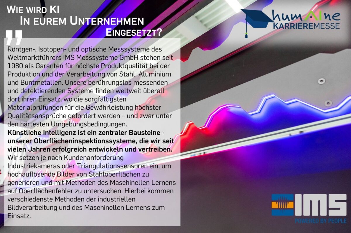Messestände im Dialog | IMS Messsysteme - HUMAINE